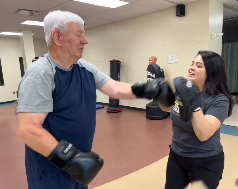 Rock Steady Boxing Comes to Albion - Boone County Health Center